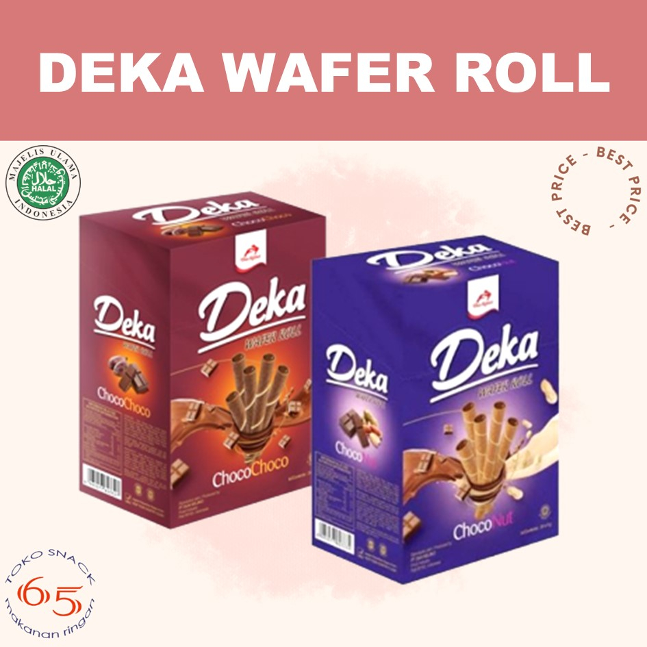 Jual Deka Wafer Roll Terlengkap & Harga Terbaru Juni 2026 | Shopee ...