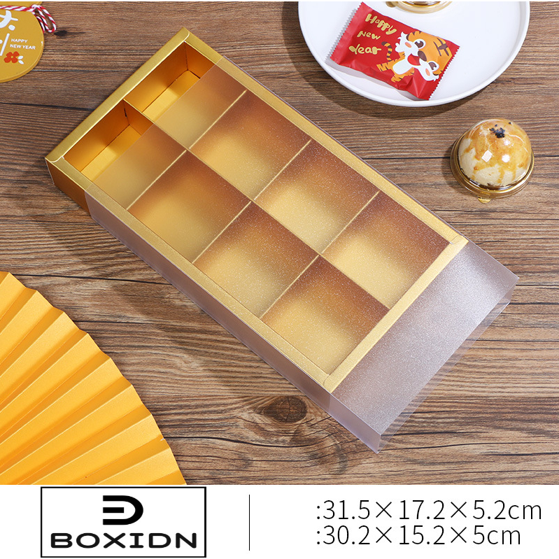 Jual Box Mooncake gold box mooncake sekat 4 6 8 box mooncake sekat 6 ...