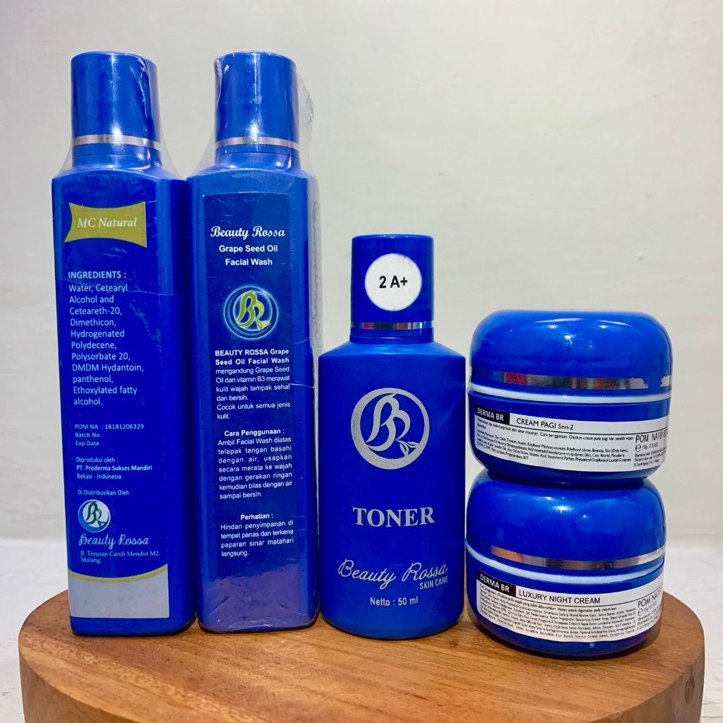 Jual Paket seri ll BEAUTY ROSSA non skin repair | Shopee Indonesia