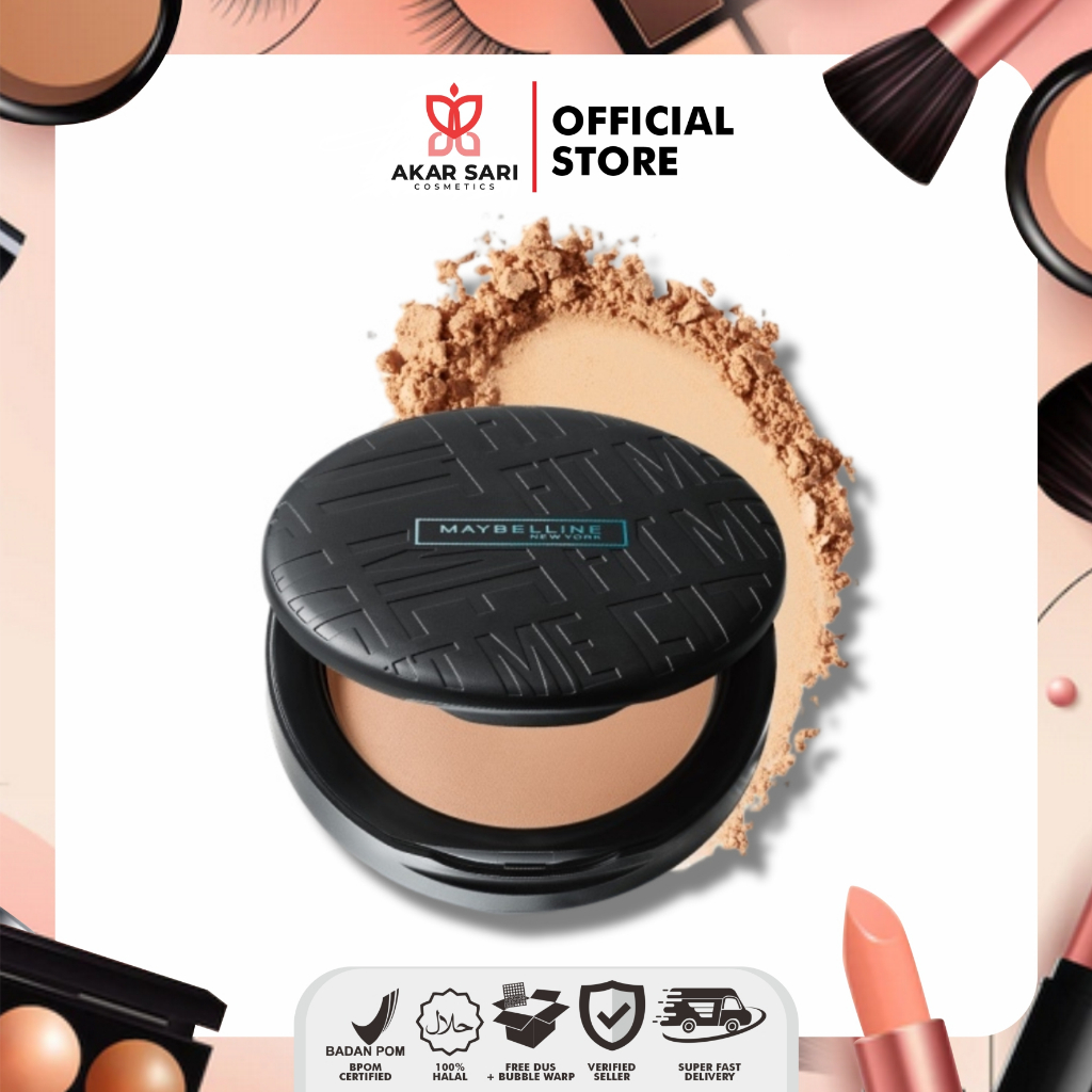 Jual MAYBELLINE FIT ME MATTE + PORELESS OIL CONTROL COMPACT POWDER ...