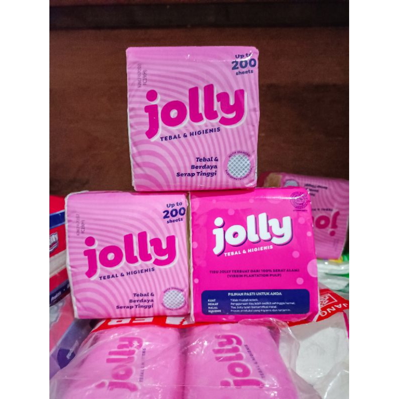 Jual Tissue Jolly Mini Pop up 200 sheet | Shopee Indonesia