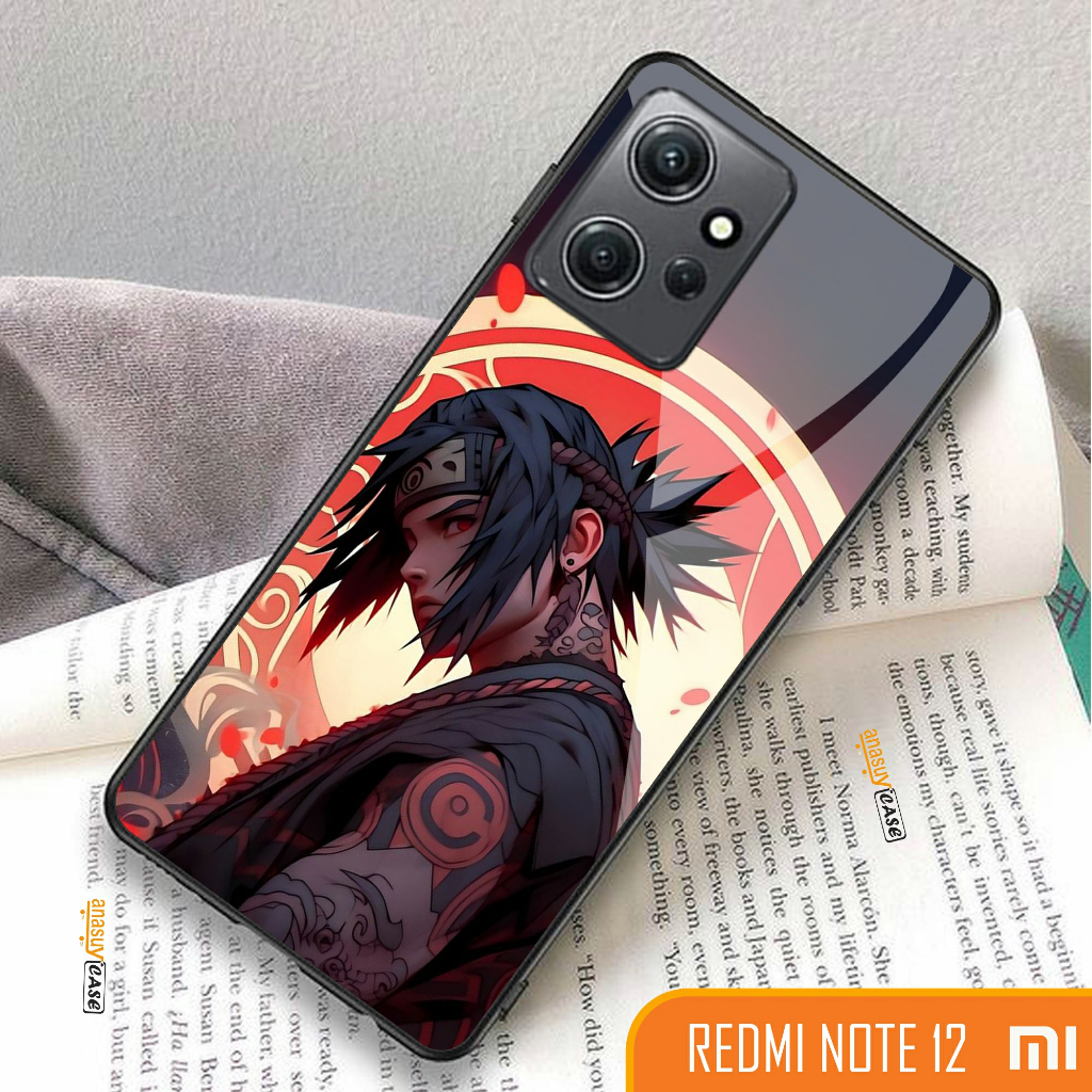 Jual Jual Softcase Glossy Glass Redmi Note 12 Terbaru Motif Naruto ...