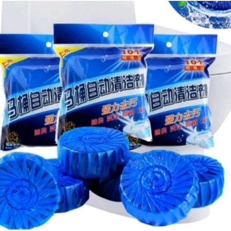 Jual Tablet BIRU pembersih toilet WC kloset | Shopee Indonesia