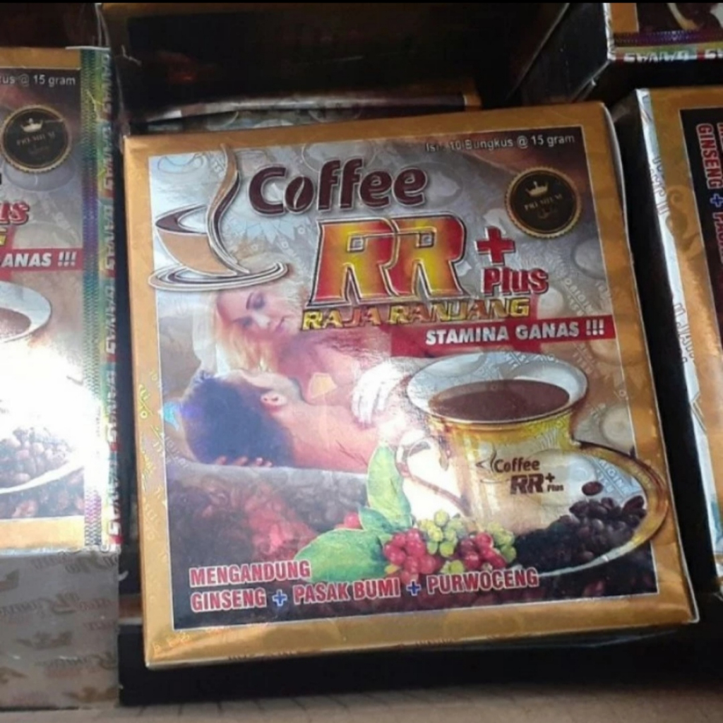 Jual COD Kopi RR coffee Penambah Stamina Pria Dewasa 100% original Raja Ranjang Obat Kuat Tahan ...