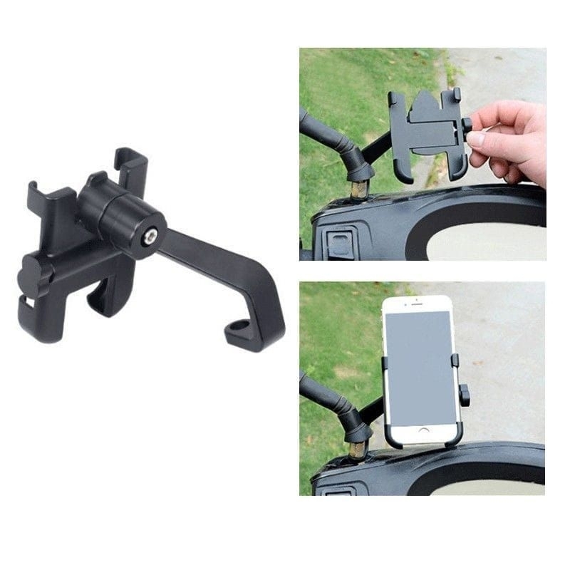 Jual Holder motor besi universal phone holder C1 dan C2 bahan besi ...