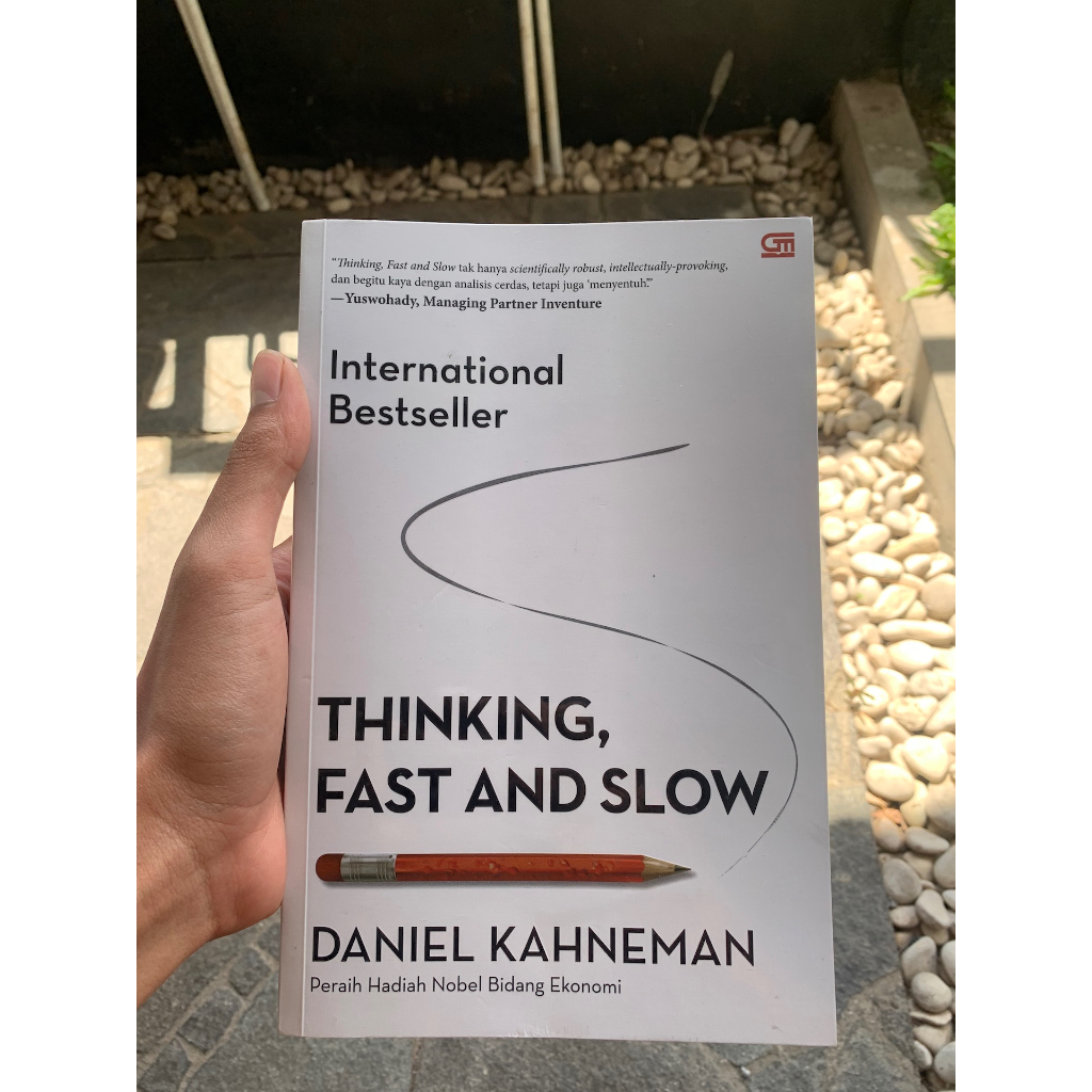 Jual Buku Thinking, Fast and Slow Daniel Kahneman ORIGINAL | Shopee Indonesia