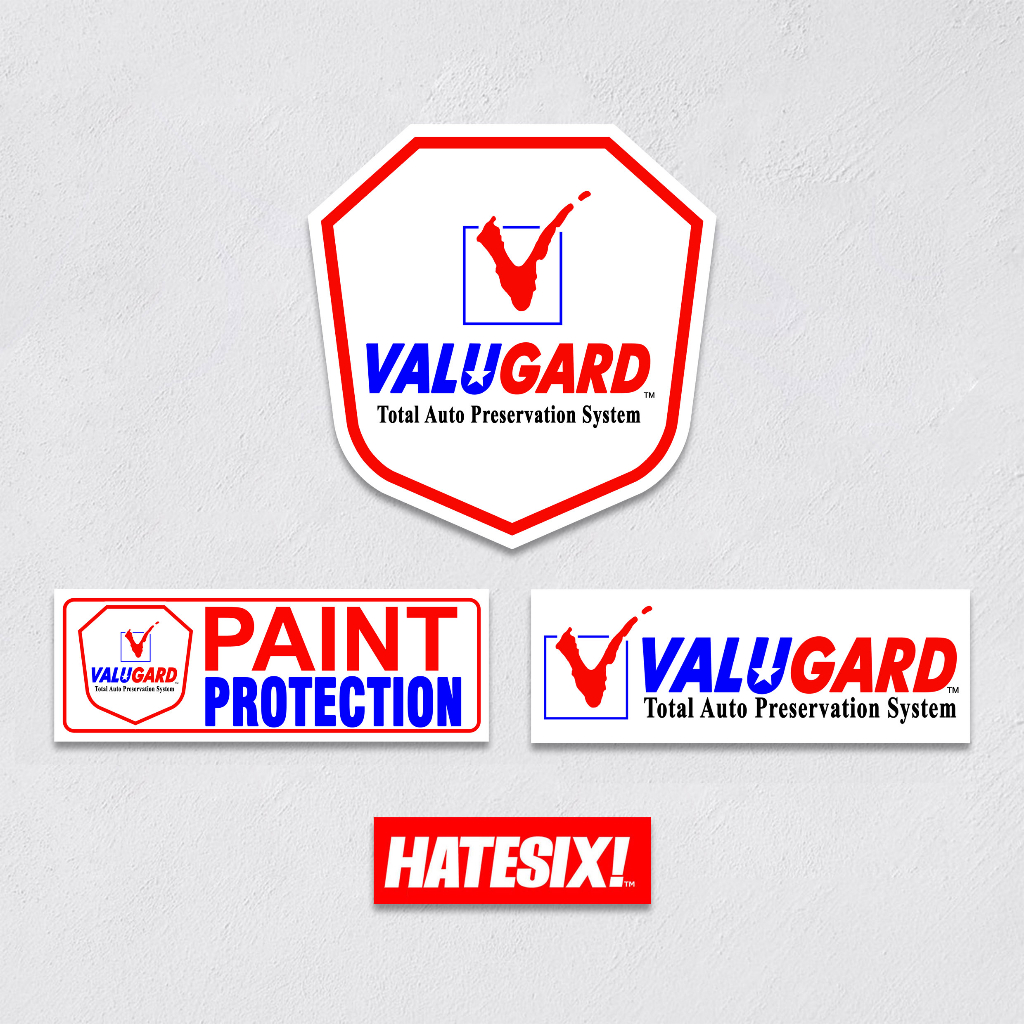 Jual Stiker Decal Valugard Paint Protection Hatesix | Shopee Indonesia