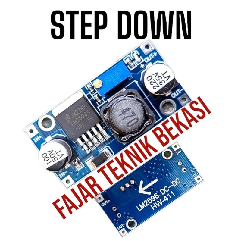 Jual LM2596 adjustable step down 3A lm 2596 power supply step down dc to dc | Shopee Indonesia