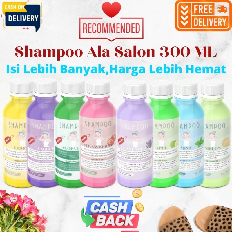 Jual SHAMPOO ALA SALON 300 ML ORIGINAL PREMIUM ( BPOM) ALL VARIAN ...