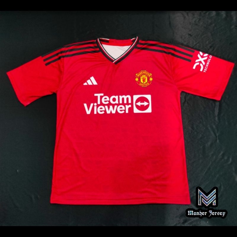Jual Jersey MU Home 2023 2024 Full Printing Custom | Shopee Indonesia
