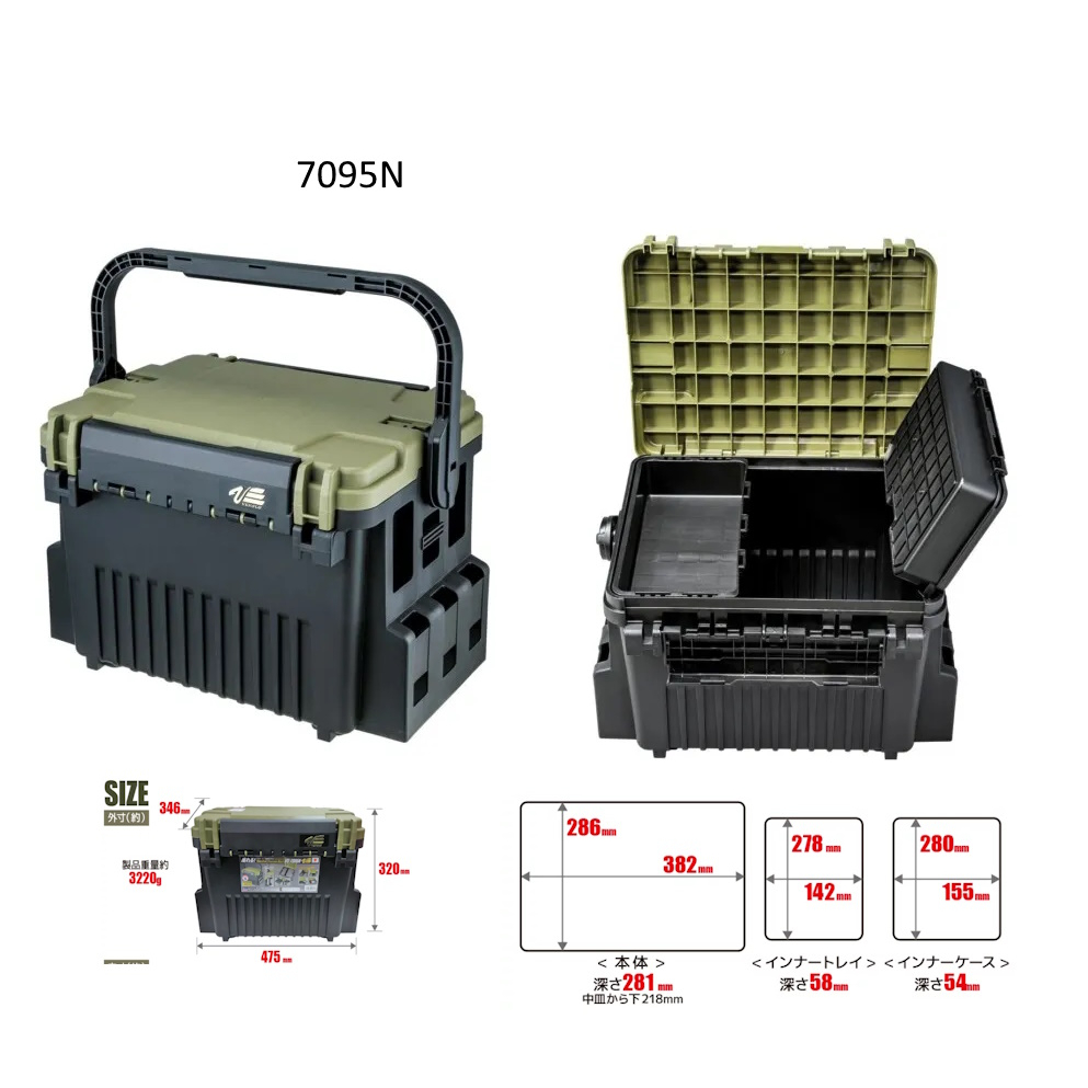 Jual Meiho Versus Run Gun System VS 7055 7055N 7070 7070N 7080 7080N 7090N Tackle Box Kotak ...