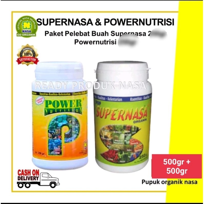 Jual POWER NUTRISI 500GR DAN SUPERNASA 500GR | Shopee Indonesia