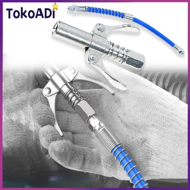 Jual Kepala Grease Gun Grease Coupler Heavy Duty Dengan Tube Handle ...