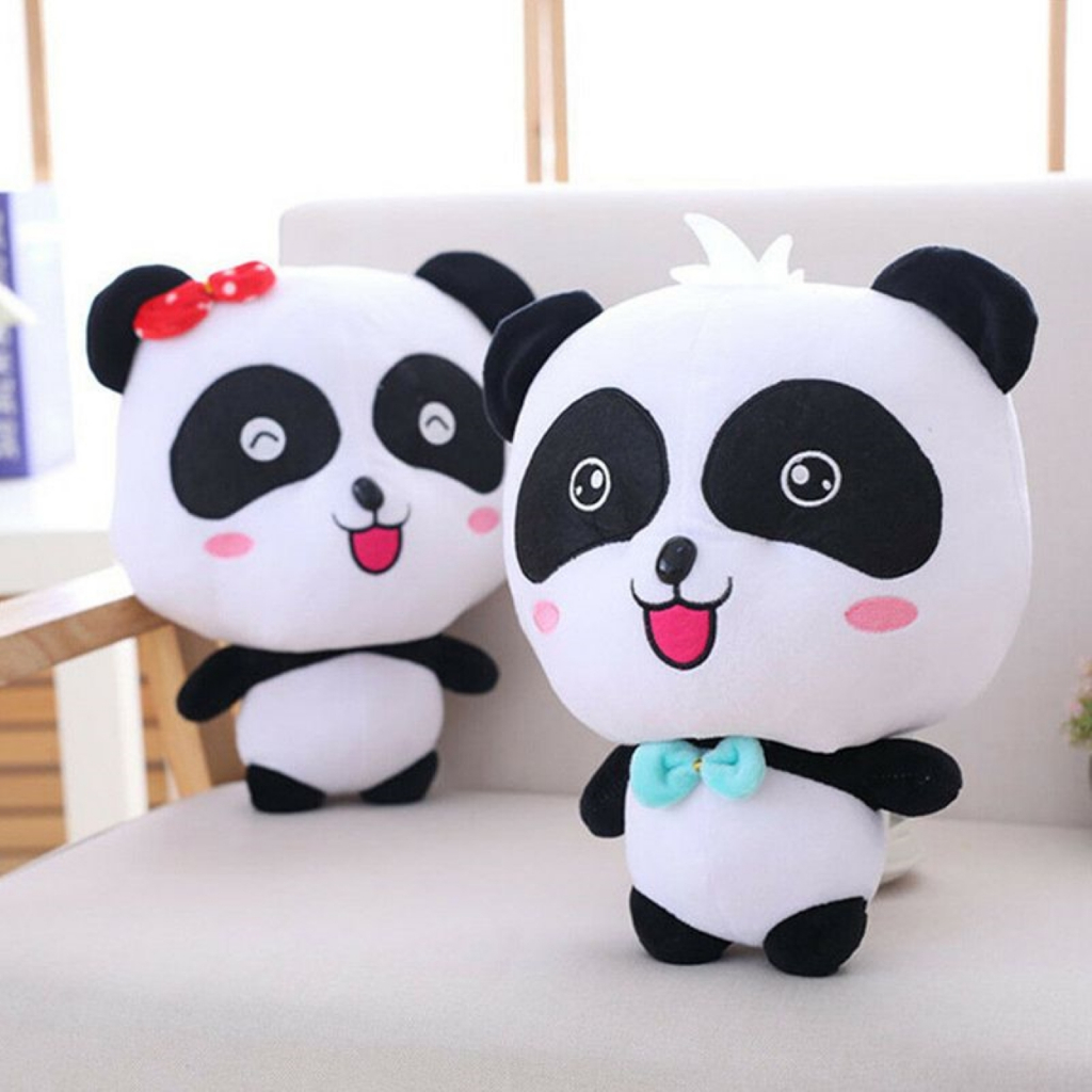 Jual Boneka Panda Lucu Imut Boneka 35cm Panda BABYBUS Nyala Lampu Led ...