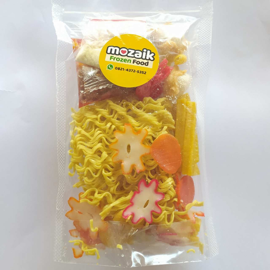 Jual Seblak Instan Topping Lengkap Frozen Mart Frozen Food Palembang ...