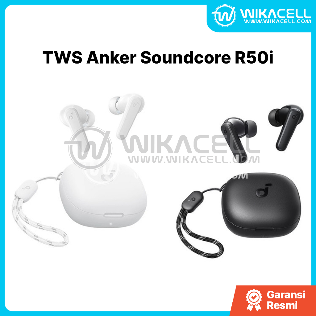 Jual TWS Anker Soundcore R50i - White/Black/Blue | Shopee Indonesia