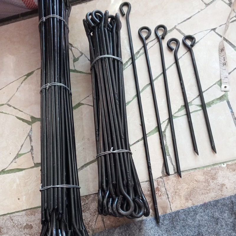 Jual Pasak tenda patok besi tenda bijian | Shopee Indonesia