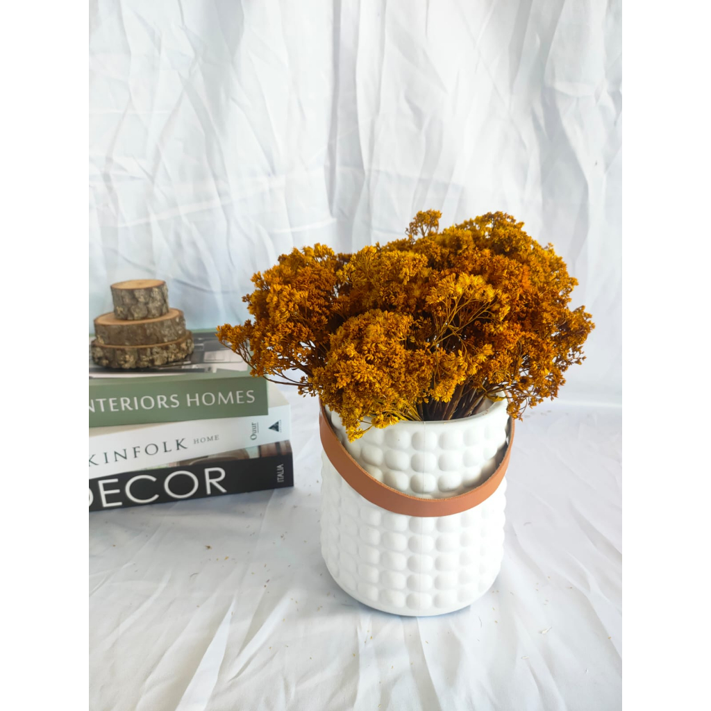 Jual FG- 1 Ikat Bunga Beluntas Kering KUNING Hiasan Buket Bunga Kering ...