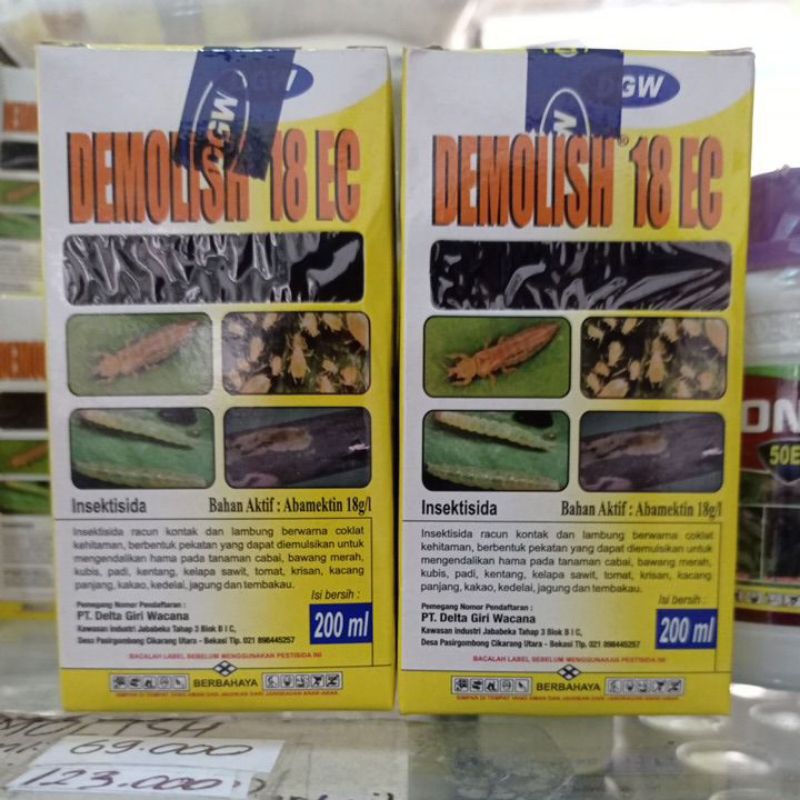 Jual Demolish 18EC 200ml Insektisida untuk kutu daun | Shopee Indonesia