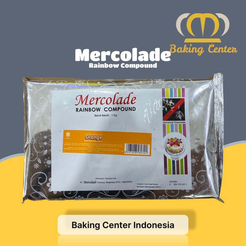 Jual Mercolade Rainbow Chocolate - Cokelat Warna Mercolade 1kg | Shopee ...