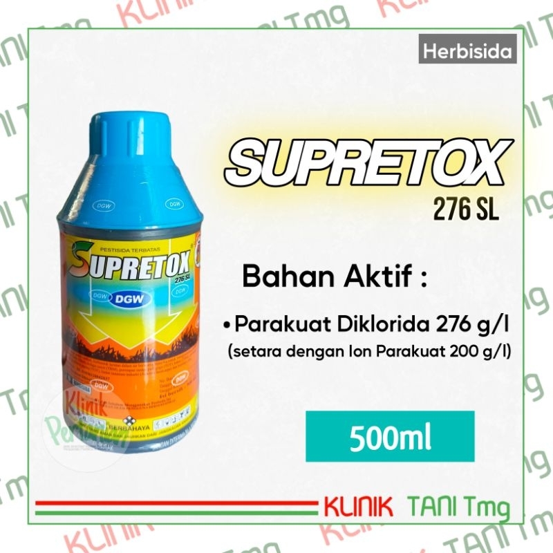 Jual SUPRETOX 276SL - 500ml | HERBISIDA KONTAK | RACUN RUMPUT | OBAT ...