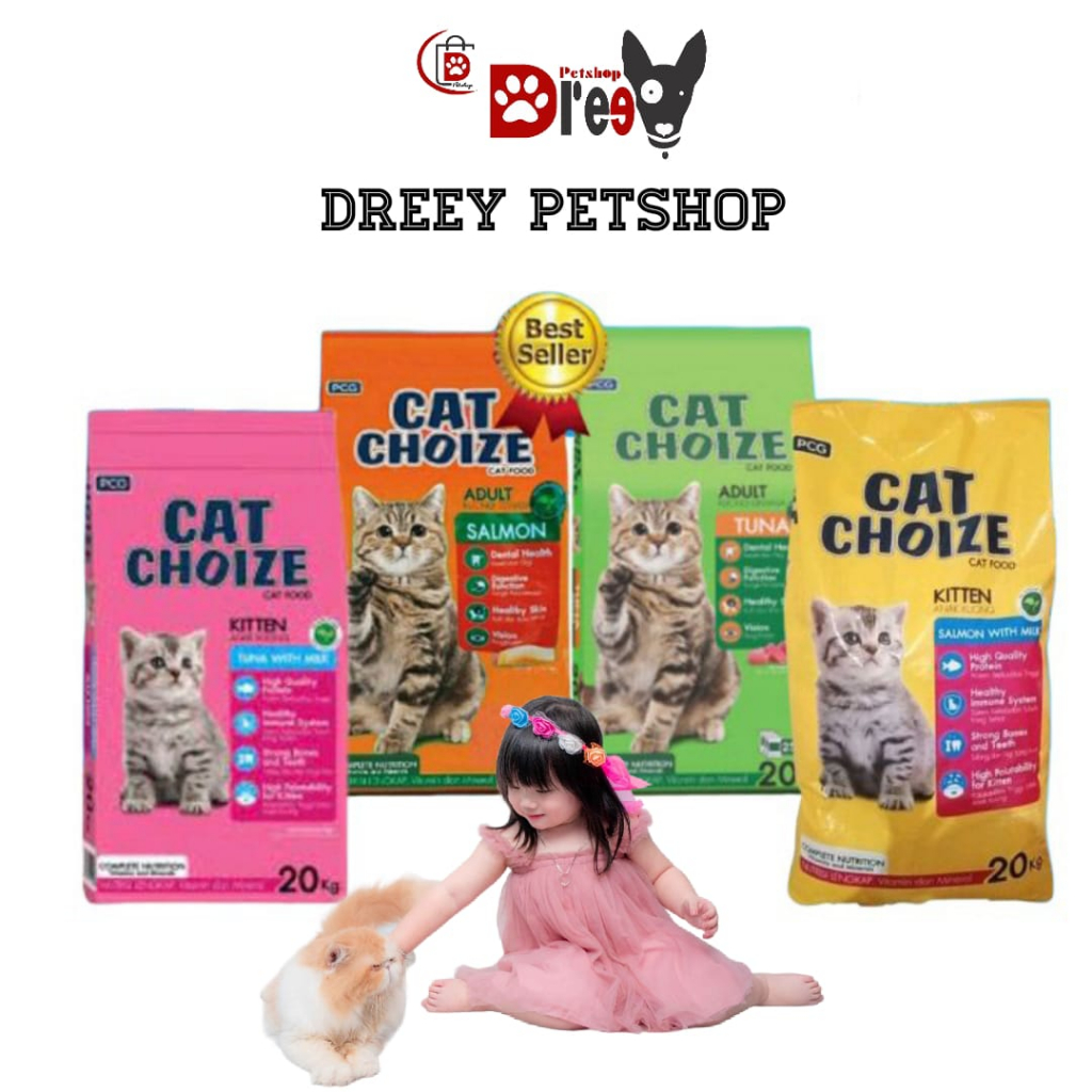 Jual CAT CHOIZE ADULT DAN KITTEN ALL VARIAN 20 KG | Shopee Indonesia