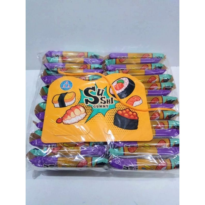 Jual Permen Cemilan Snack Sushi Gummy Jepang Mainan Anak Murah (isi 30 ...