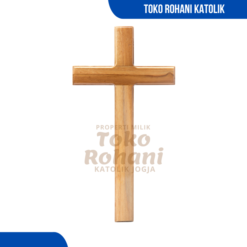 Jual SALIB DINDING KRISTEN 30 cm / SALIB GANTUNG KRISTEN PROTESTAN ...