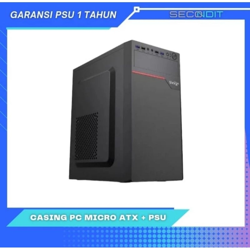 Jual casing pc mini micro atx power supply 500watt casing komputer ...