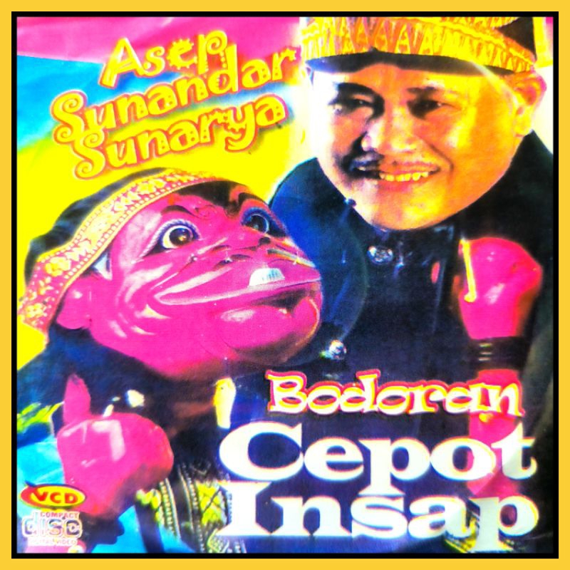 Jual Kaset Vcd Bodoran Sunda Wayang Golek Lakon Cepot Insyaf Dalang
