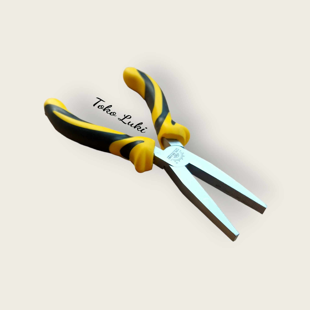 Jual Tang Lancip Jepit Cucut Tahan Karat Long Nose Pliers Tjap Mata ...