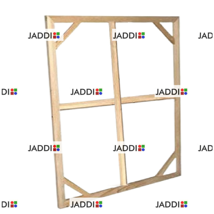 Jual JADDI Spanram kayu 100x100 cm bingkai dalam kayu frame kanvas ...