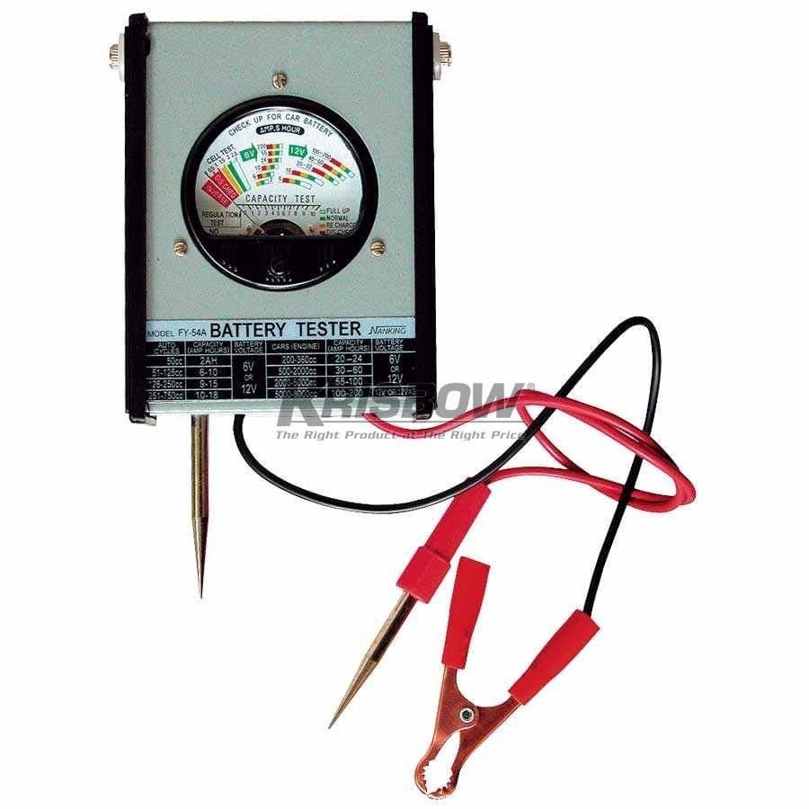 Jual BATTERY TESTER 2V/6V/12V KRISBOW | Shopee Indonesia