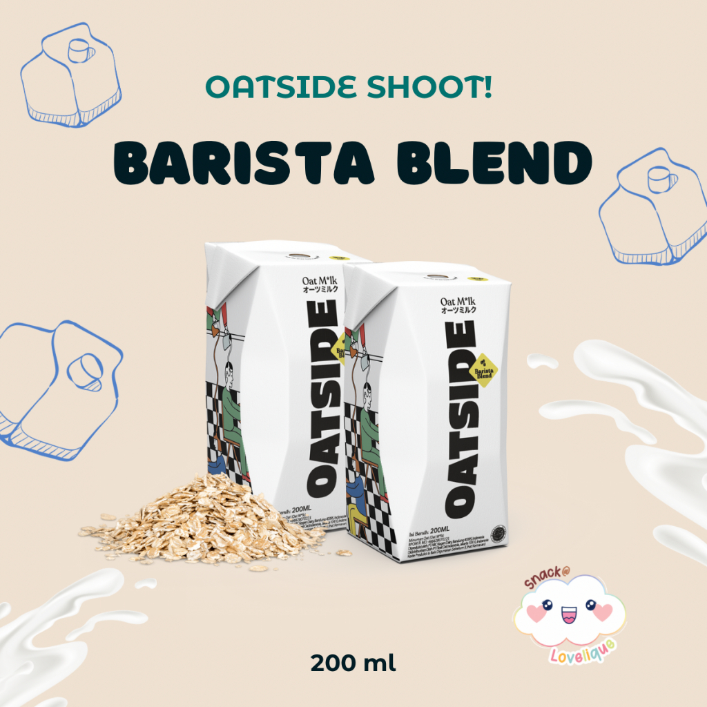 Jual Oatside MIni Straw - All Variant - ( Mini Barista Blend / Mini ...