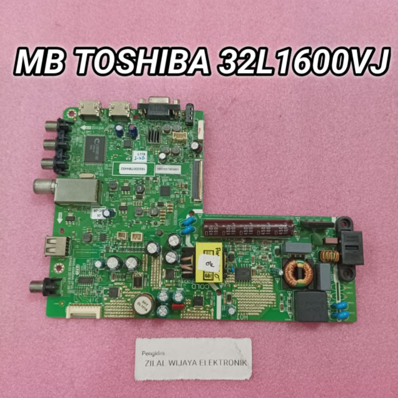 Jual TOSHIBA 32L1600VJ - MB - MAINBOARD - MOTHERBOARD - BOARD - MOBO - MESIN TV - MB TV TOSHIBA ...
