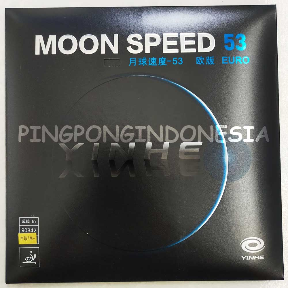 Jual Yinhe Moon Speed 53 Euro - Rubber Karet Pingpong Tenis Meja Bat Bet MoonSpeed53 Karet ...