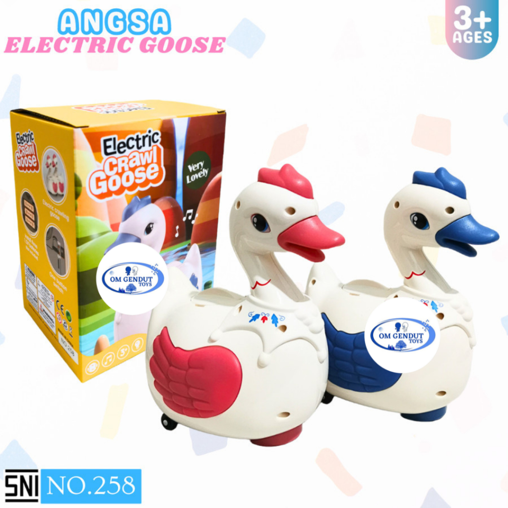 Jual OG Mainan Electric Goose Angsa Bertelur No.258 | Shopee Indonesia
