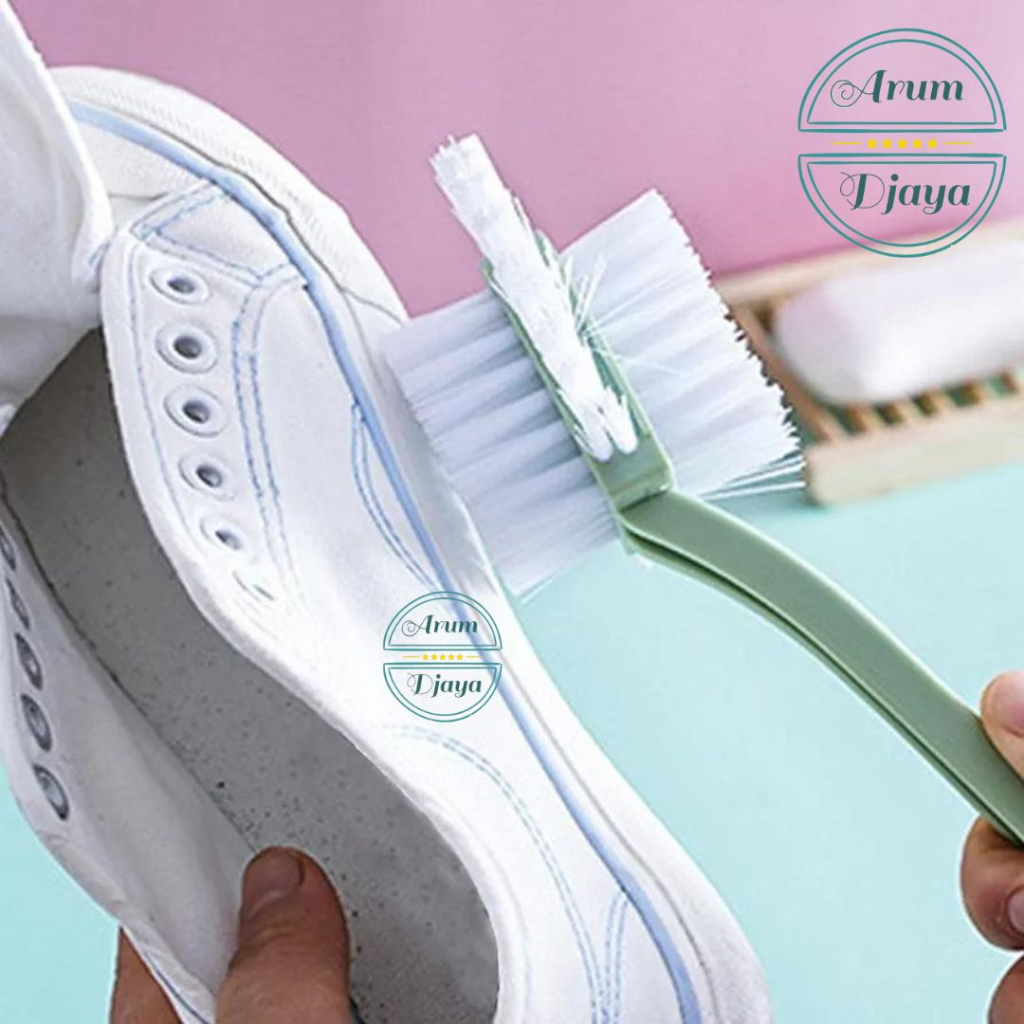 Jual Sikat Cuci Sepatu 5 Sisi Shoes Cleaner Pembersih Sepatu Gagang ...