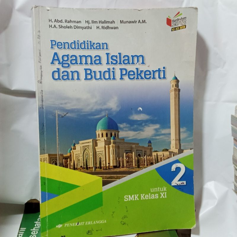 Jual BUKU PENDIDIKAN AGAMA ISLAM DAN BUDI PEKERTI KELAS XI SMK ERLANGGA ...