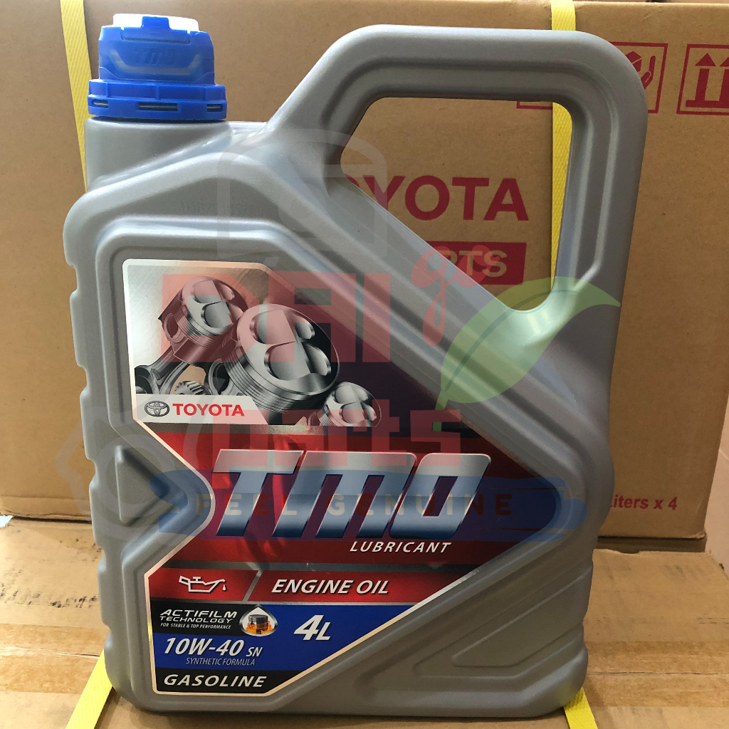 Jual Oli Mesin Bensin Toyota 10W-40 Synthetic - TMO (TOYOTA MOTOR OIL ...
