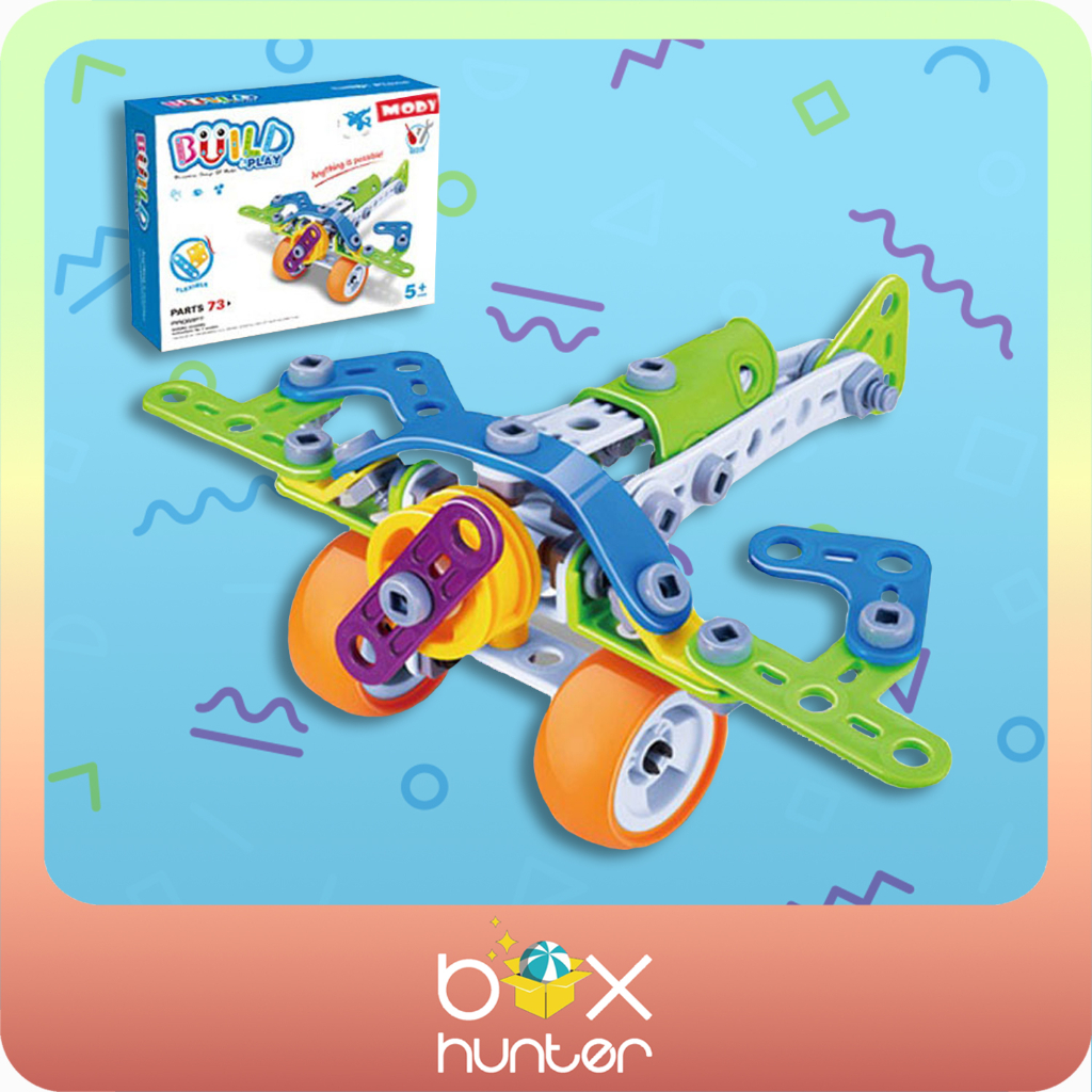 Jual PUZZLE BUILD & PLAY PLANE | MAINAN PUZZLE RAKITAN PESAWAT | Shopee ...