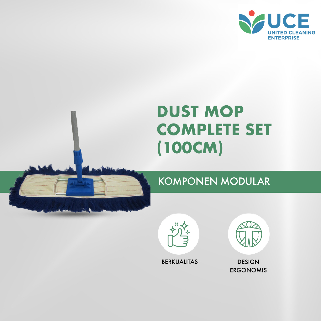 Jual PROVEN Dust Mop Complete Set (100cm) | Shopee Indonesia