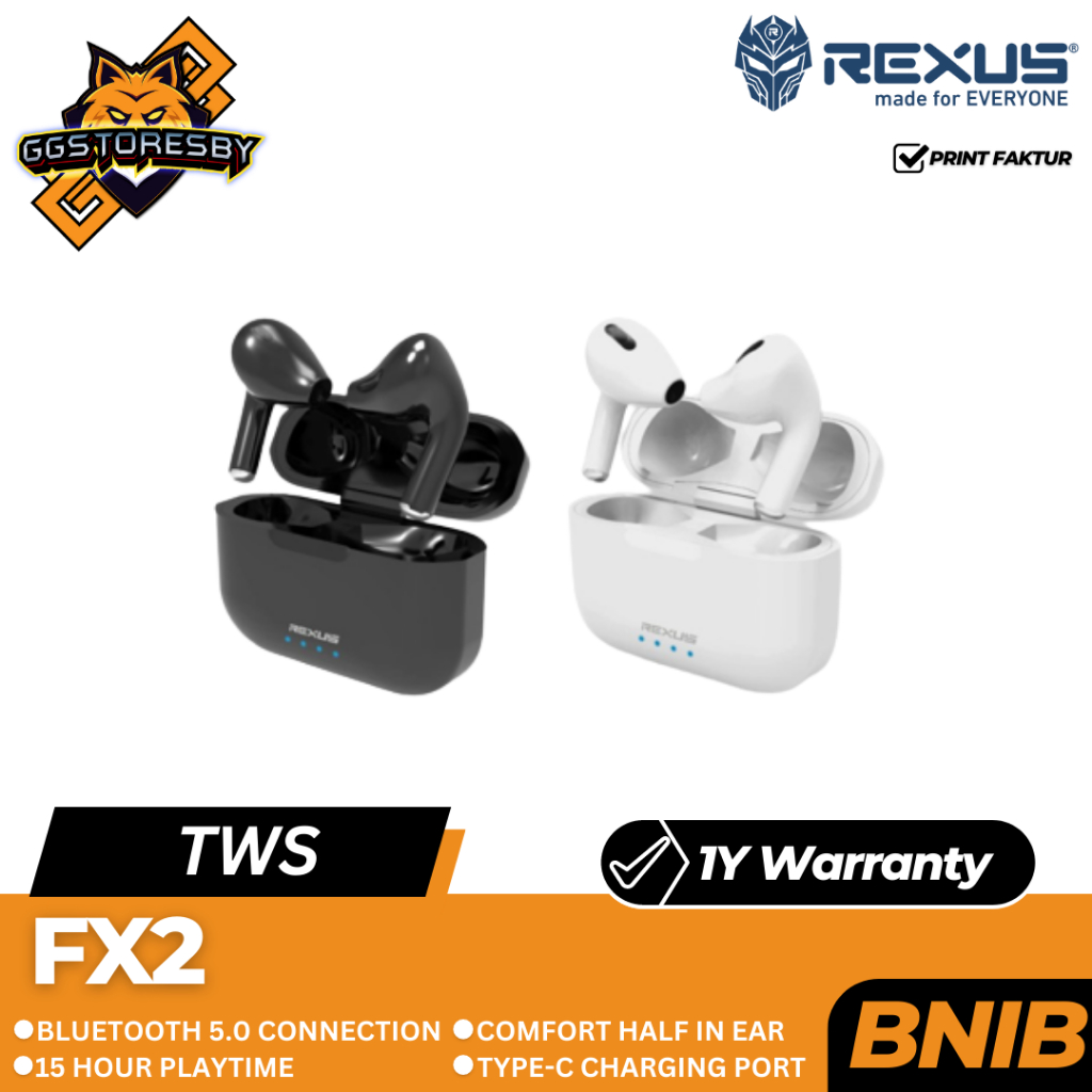 Jual REXUS FX2 TRUE WIRELESS Gaming Earphone | Shopee Indonesia