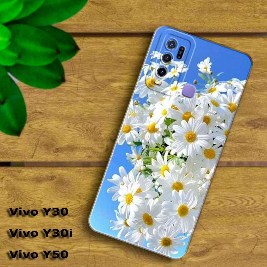 Jual Casing Hp Vivo Y30 Y30i Y50 - [Fashion Case Flower] - Case Hp Vivo ...