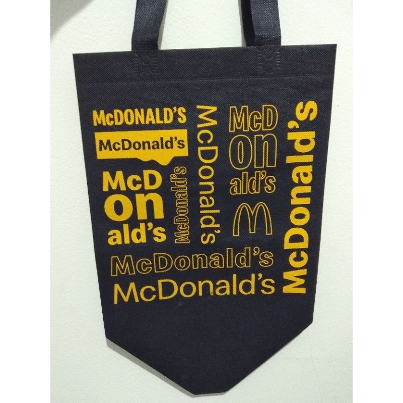 Jual Kantong MCD / Tas belanja / Shopping Bag / Tote Bag MCD McDonalds ...