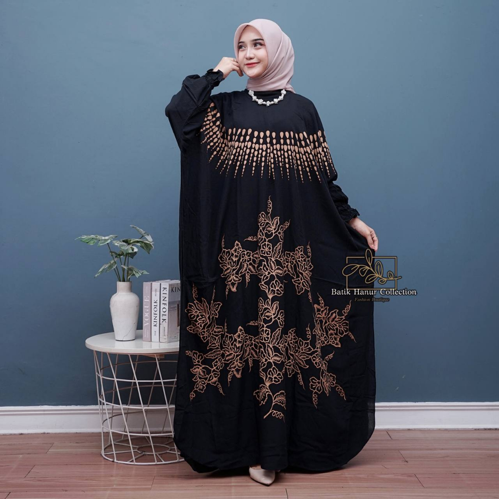 Jual Kaftan Aysa Premium Rayon Super Jumbo Busui Dress Nyaman Panjang ...