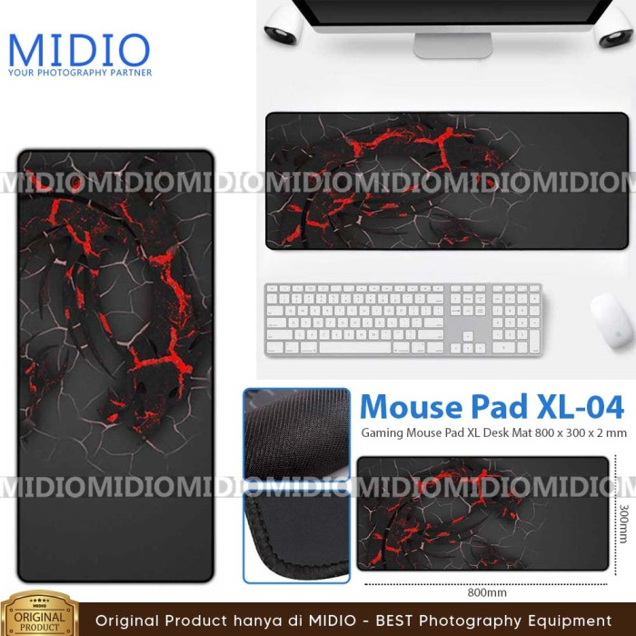 Jual Mouse Pad Gaming XL Desk Mat 800 x 300 x 2 mm | Shopee Indonesia