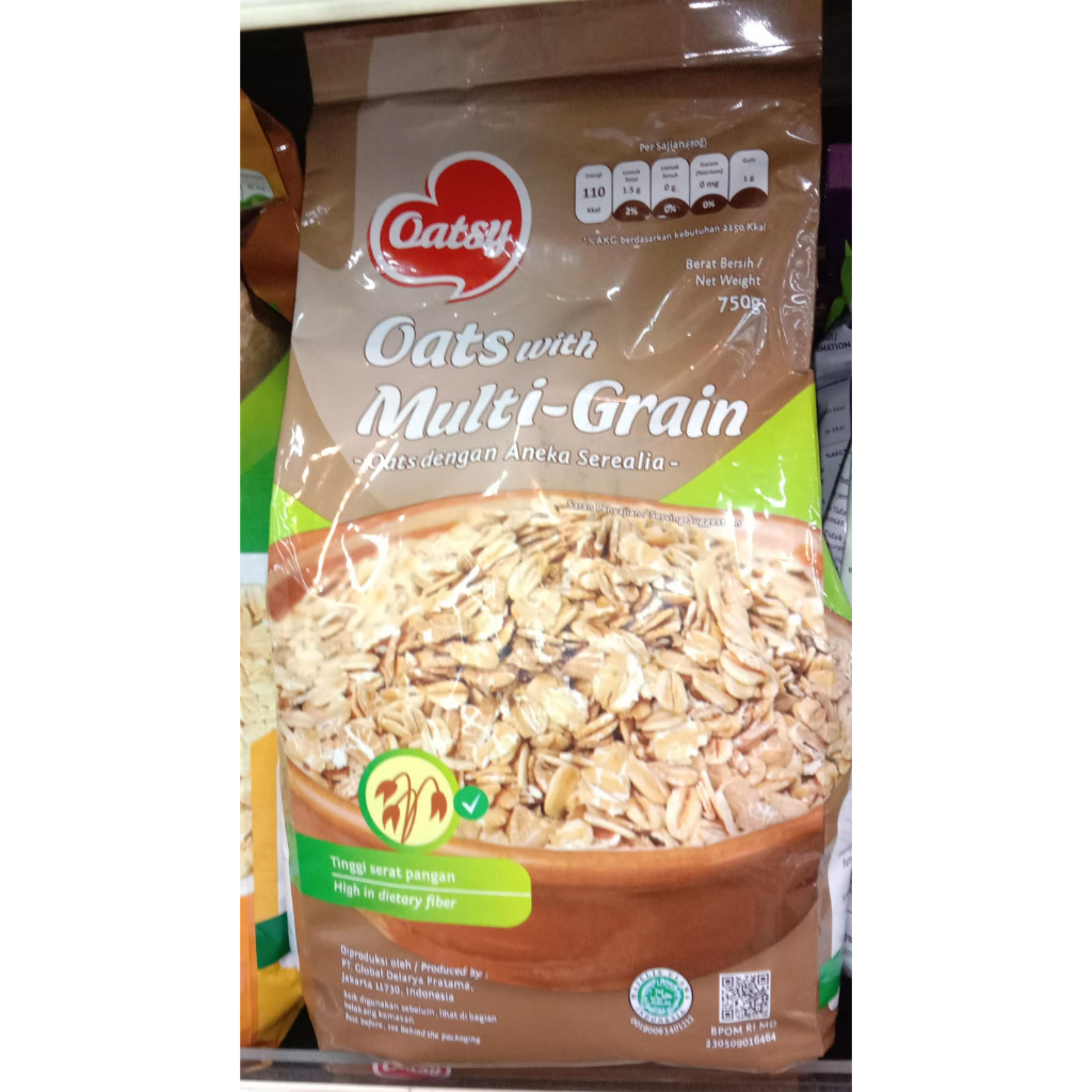 Jual Oatsy oats with multi-grain 750gr | Shopee Indonesia