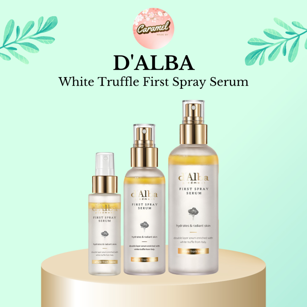 Jual D'Alba White Truffle First Spray Serum Wajah 50mL 100mL 180mL | Shopee Indonesia