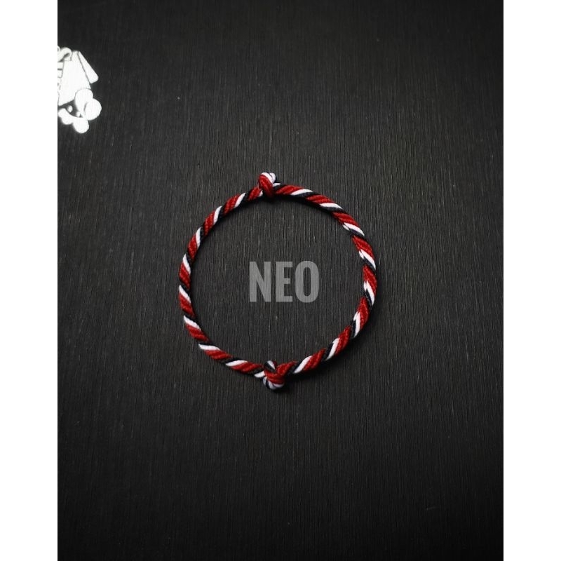 Jual Gelang bayi tridatu 2mm domiman warna merah original premium ...